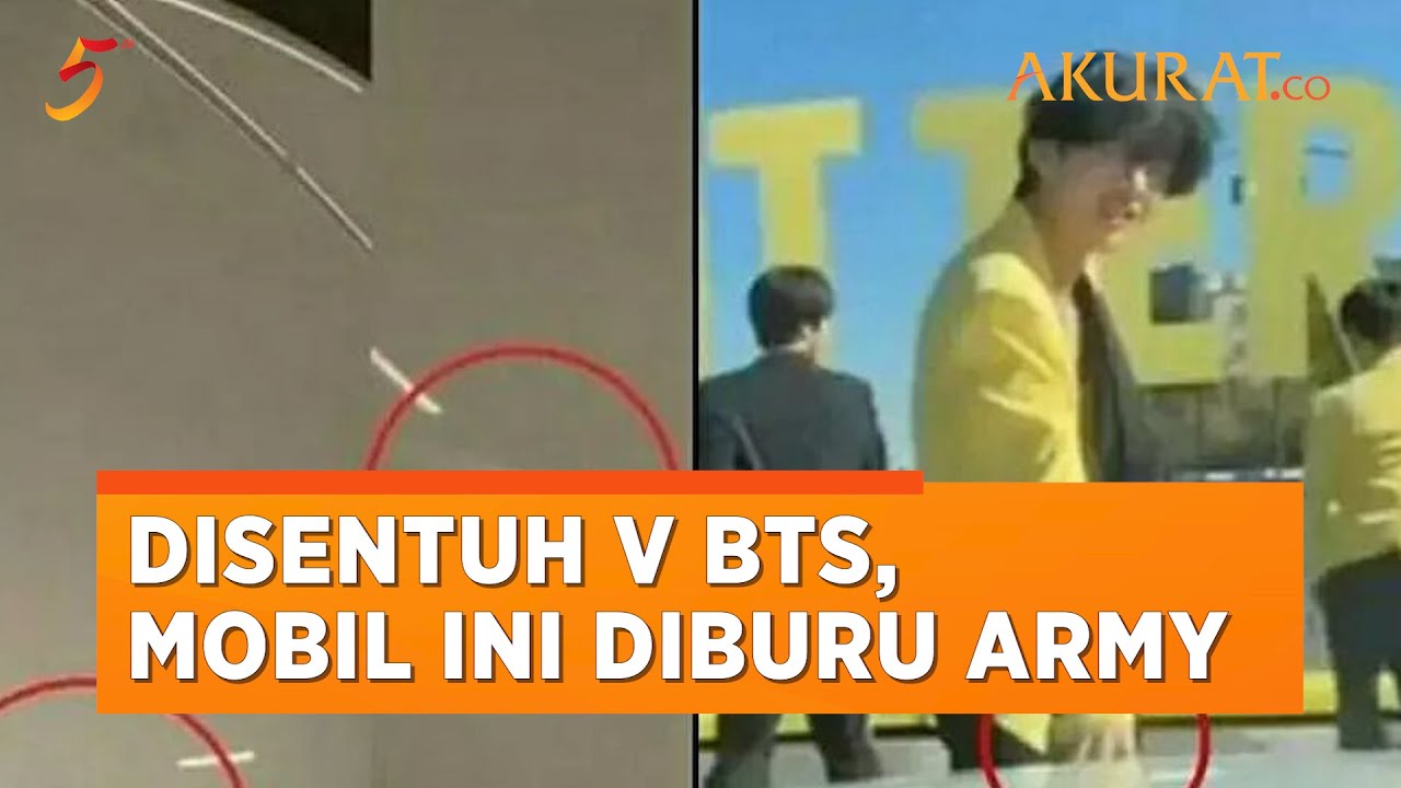 Cuma Karena Disentuh V BTS, Mobil Wanita Ini Langsung Ditawar Para Army ...