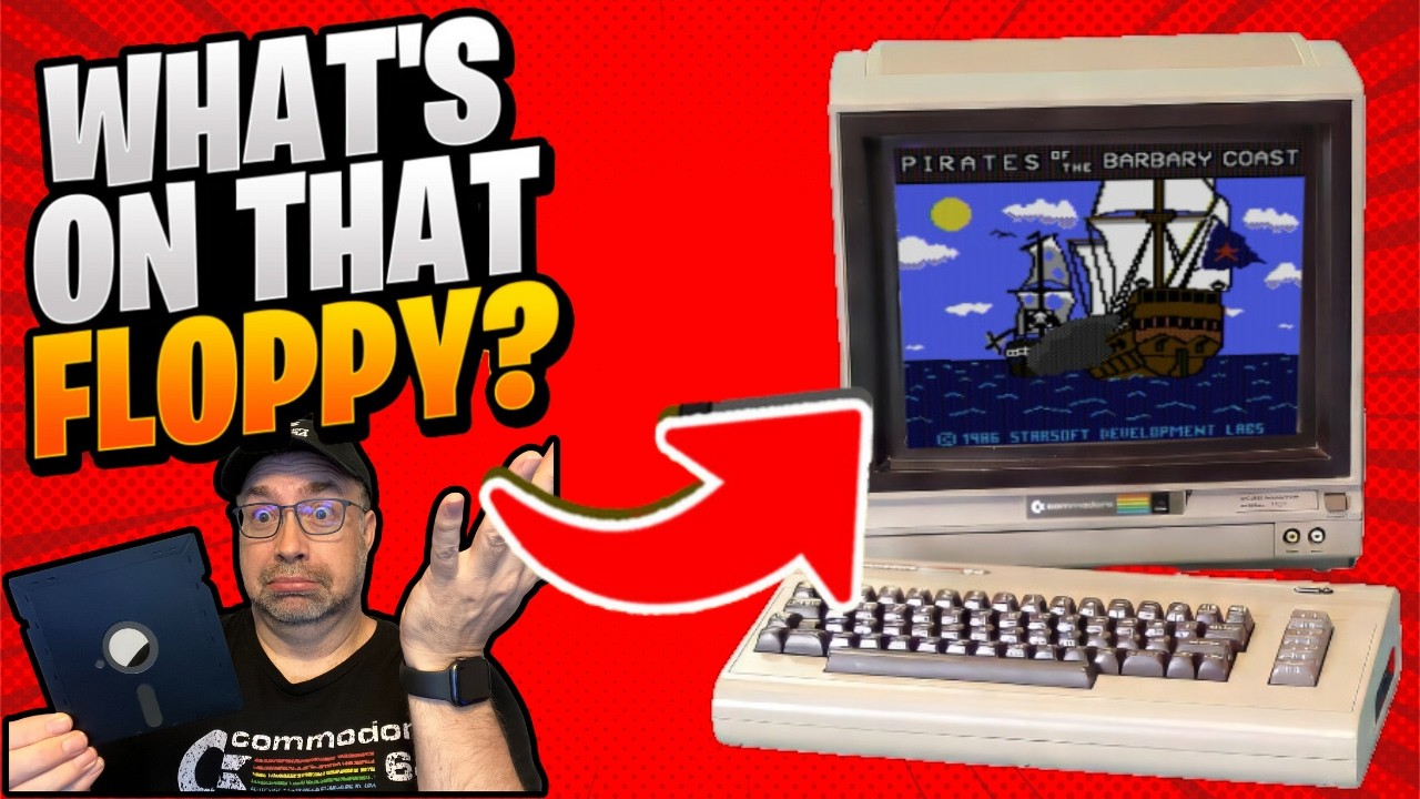 80s Software Secrets on a Dusty Floppy - YouTube