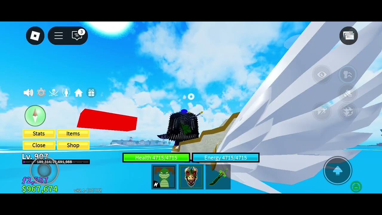 I found a red cube in blox fruits - YouTube
