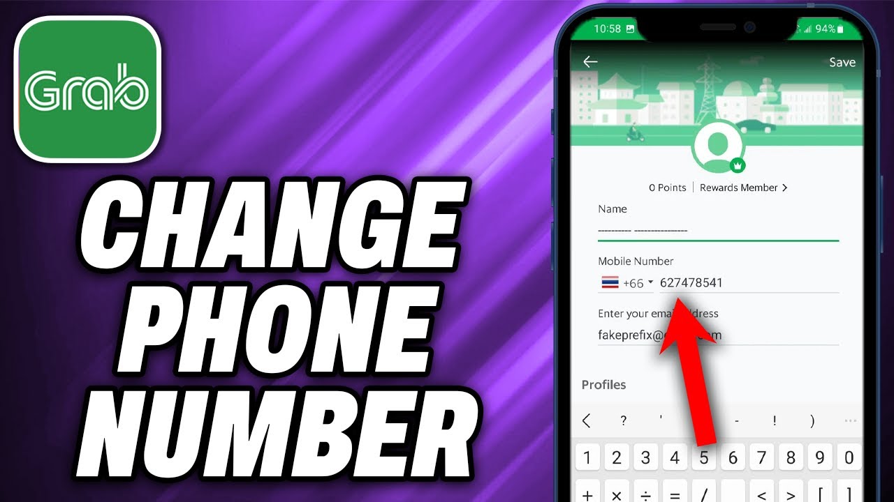 How To Change Grab Phone Number (2025) - Quick Help - YouTube