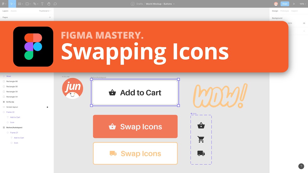 Figma Tips Swapping Button Icons Using Variants old YouTube Figma Tips Swapping Button Icons Using Variants old YouTube