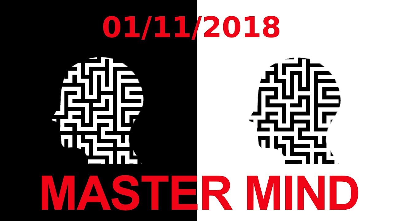 01/11/18 - Master Mind - Maze Head Game - YouTube