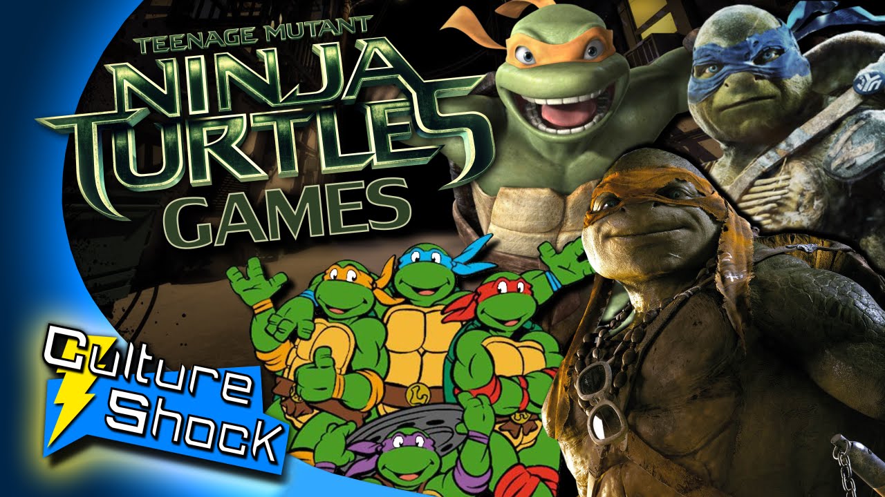 Teenage Mutant Ninja Turtle Games! - YouTube