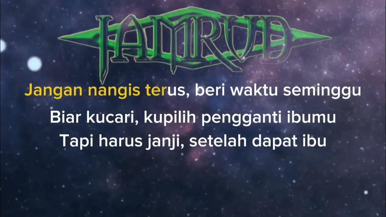 Jamrud - Kau dan ibumu (karaoke) - YouTube