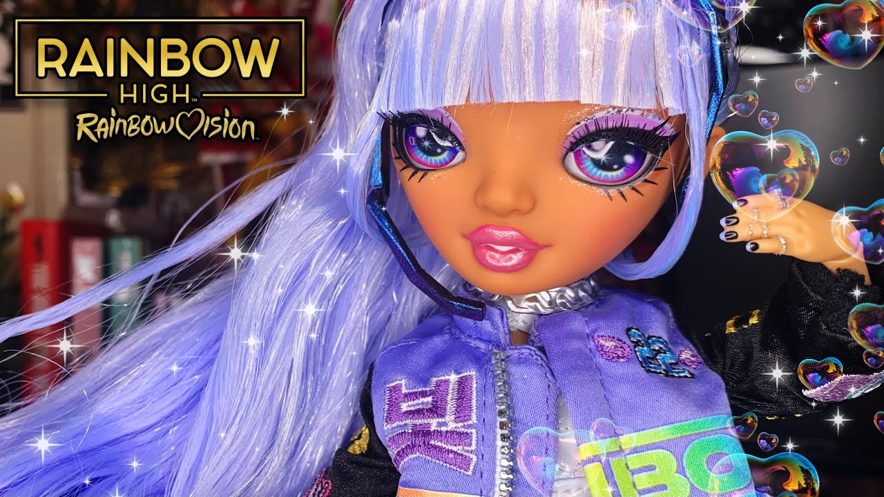 TESSA PARK Rainbow High Royal Three Rainbow Vision Doll Review! - YouTube