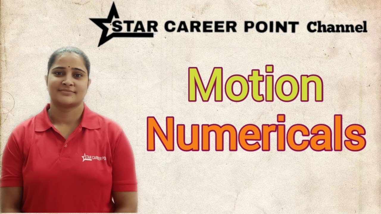 Motion / Numerical / class 9 Chapter 8 Numerical - YouTube