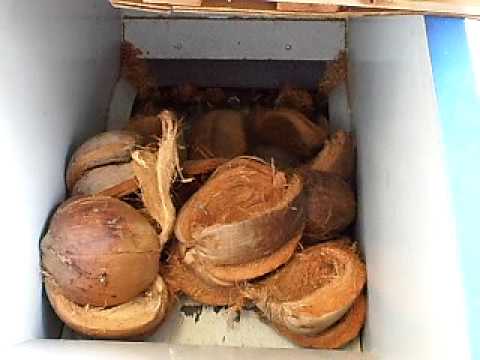 Coconut Husk application - YouTube
