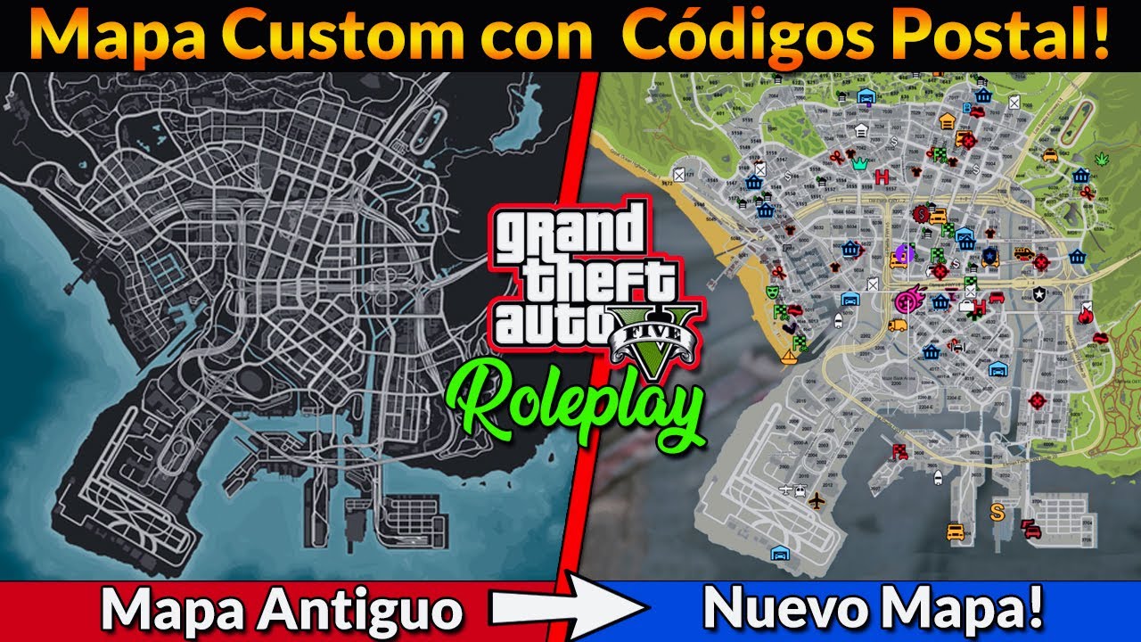 Tutorial GTA V Servidor FiveM | Cómo instalar Mapa Custom con Códigos ...