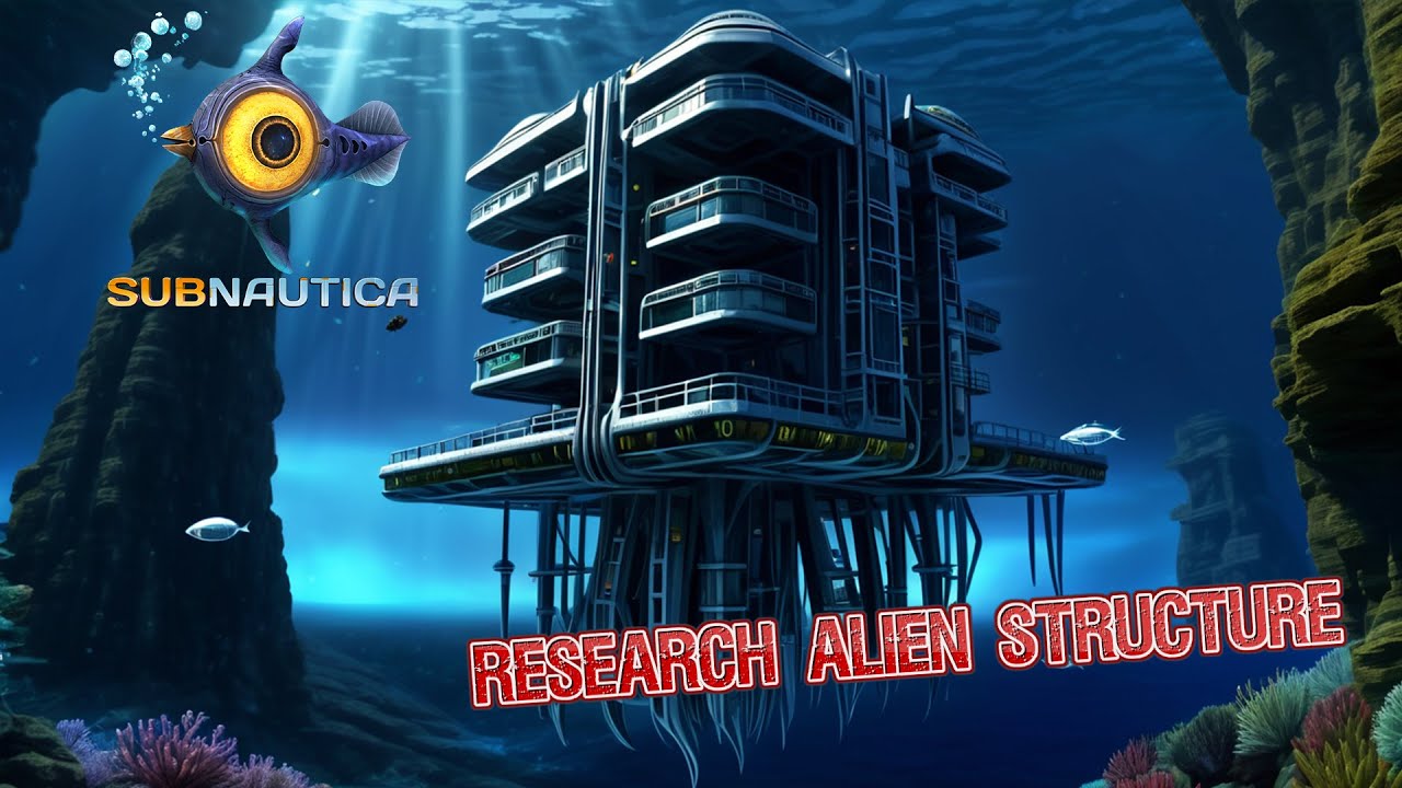 Subnautica Gameplay - #ep8 - Research Alien Structure - YouTube