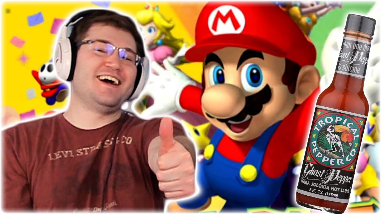 You Lose, You Eat Ghost Pepper Sauce - Mario Party 6 - YouTube