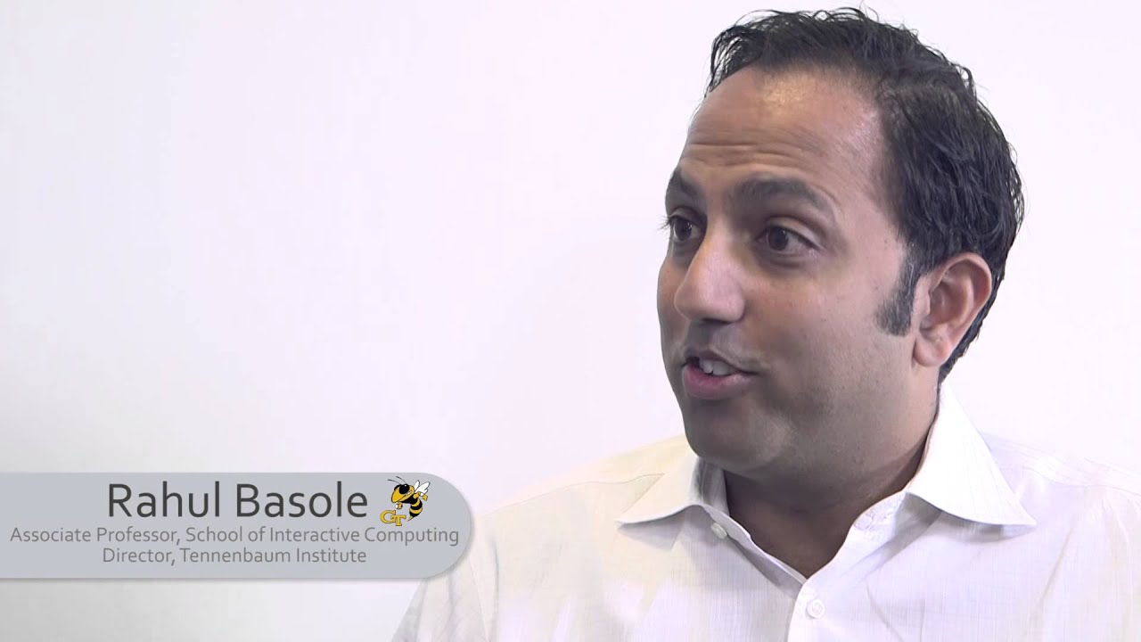 Rahul Basole Interview - Georgia Tech - Health Informatics in the Cloud ...