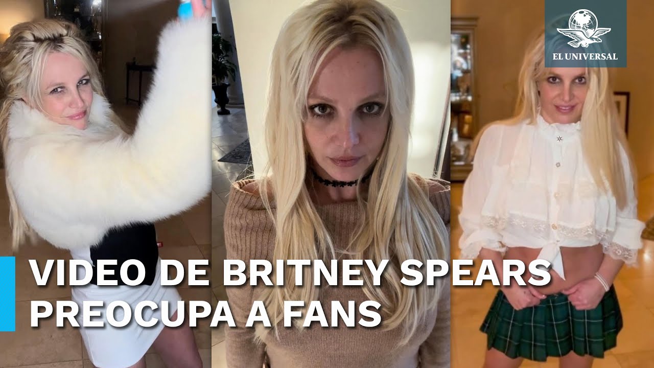 Britney Spears vuelve a hacer la “Britney señal” - YouTube