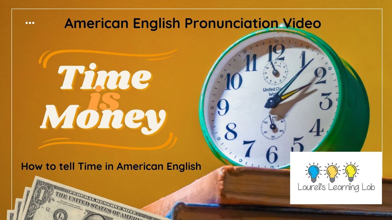 Telling the Time the Easy Way in American English - YouTube