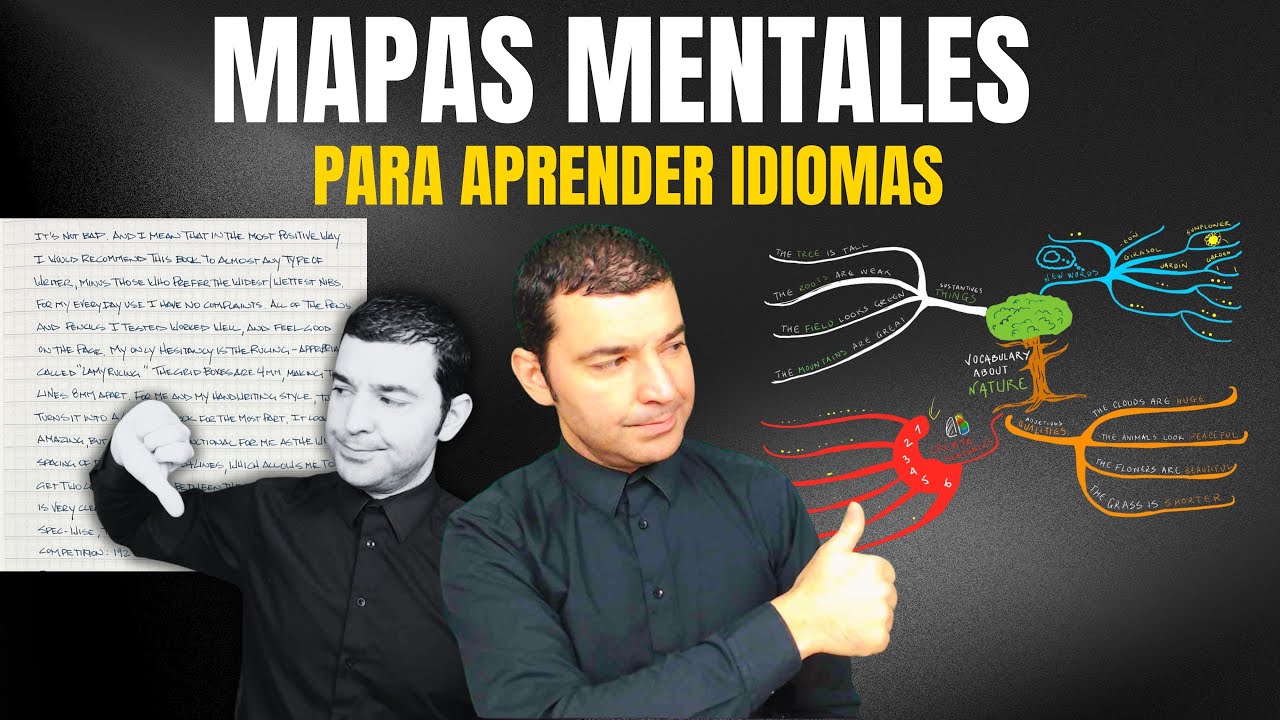 Mapas mentales para aprender idiomas - YouTube