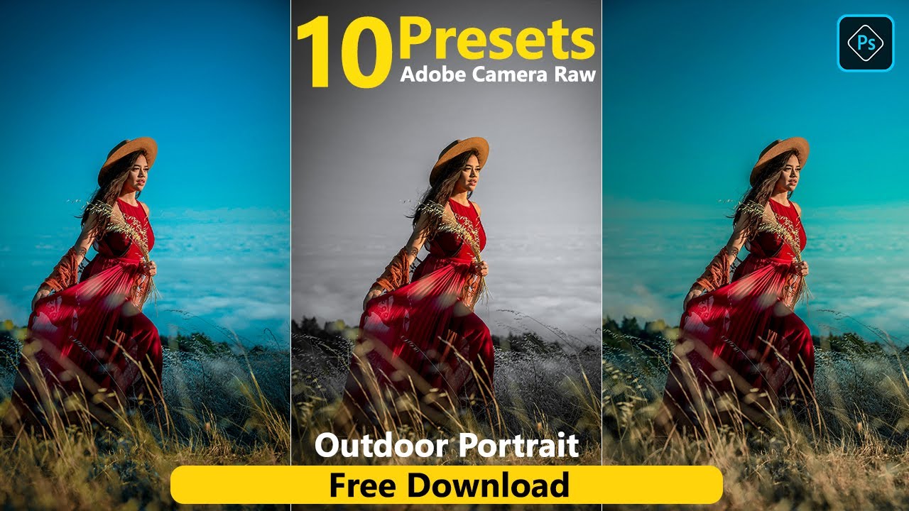 Photoshop Tutorial : 10 Amazing Outdoor Photoshoot Presets I Arzuz ...