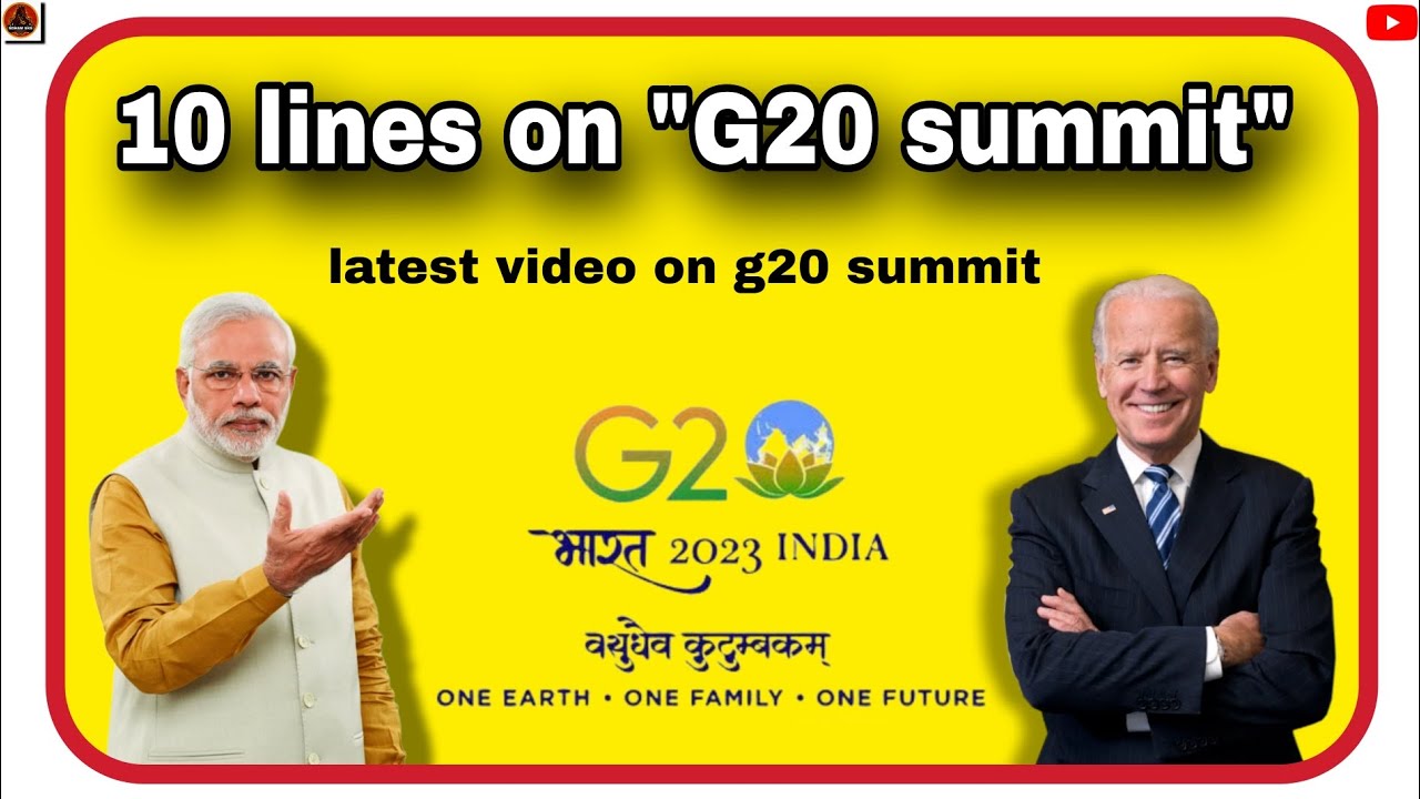 10 lines on " G20 summit " in english | Few lines about g20 summit ...