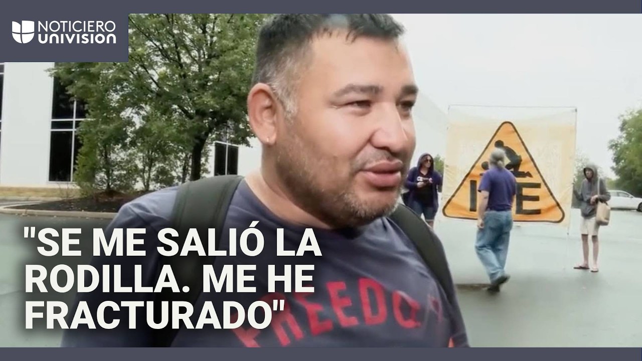 Hispano resulta herido en redada en Nueva Jersey y cuenta el pánico ...