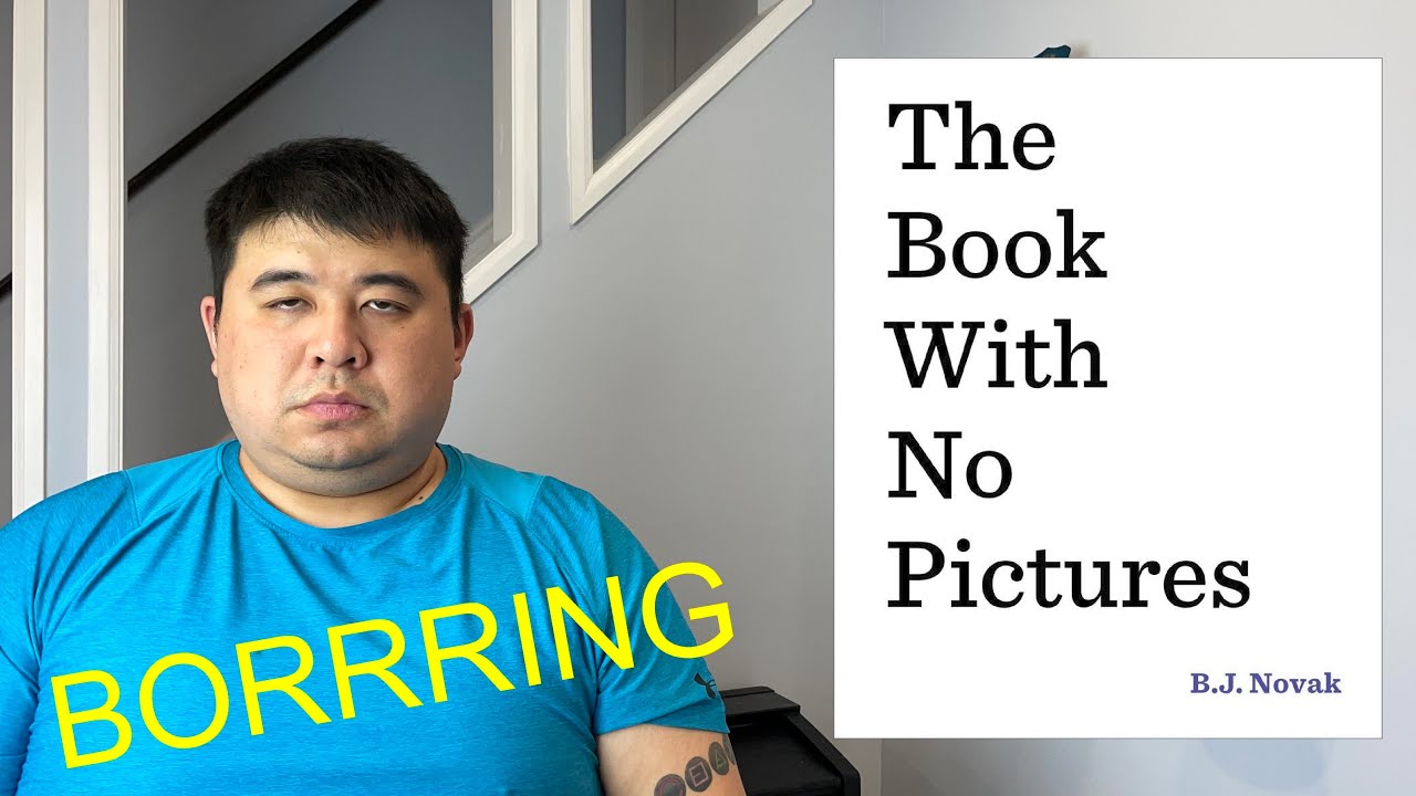 The Book With No Pictures | B.J. Novak | Read Aloud | Silly book with ...