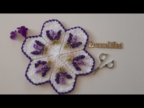 Ervanın Lifleri  - Lavanta çiçekli lif modeli 💜