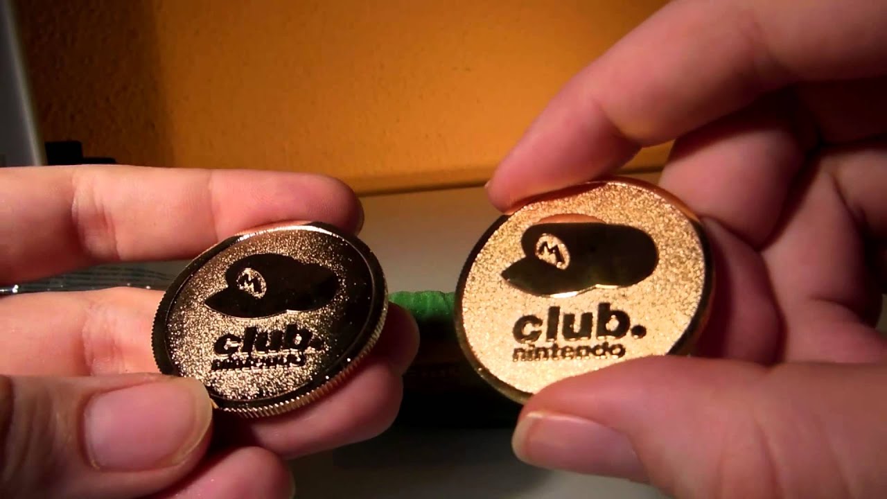 The Year Of The Luigi Coin [Club Nintendo] - YouTube