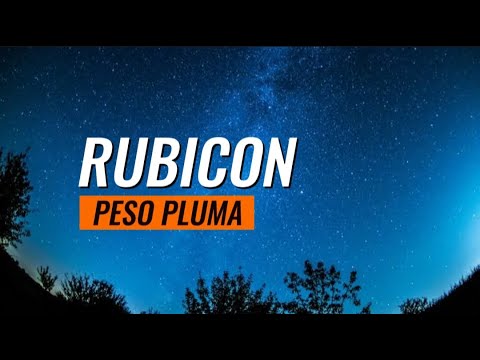 PESO PLUMA - RUBICON (LETRA) - YouTube