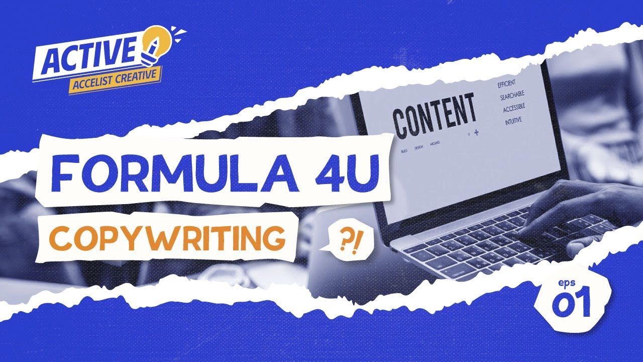 ACTIVE | FORMULA 4U DALAM COPYWRITING - YouTube