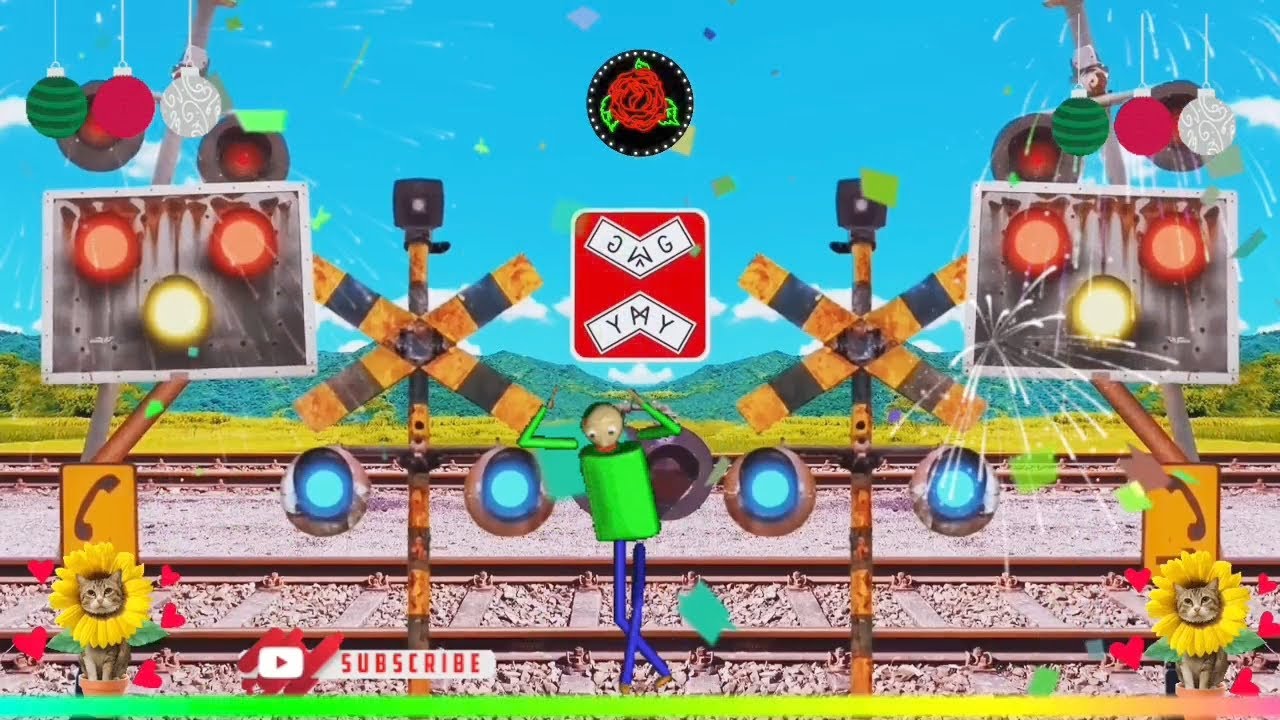 Signal shaped railroadGame crossing and passing #viral #railroad #games ...