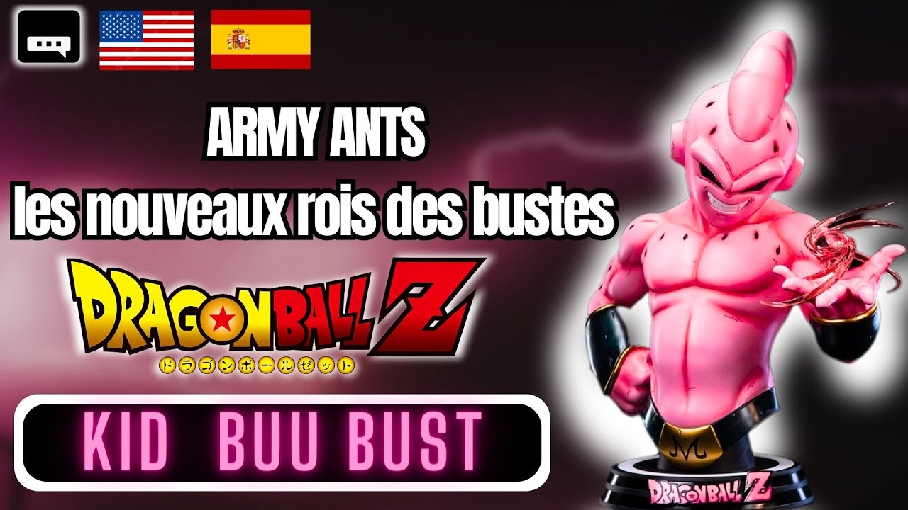Kid Buu Bust - ARMY ANTS : Les nouveaux rois des bustes Dragon Ball ...
