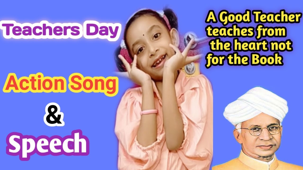 Teachers day speech with song for children and kids। 10 lines simple ...