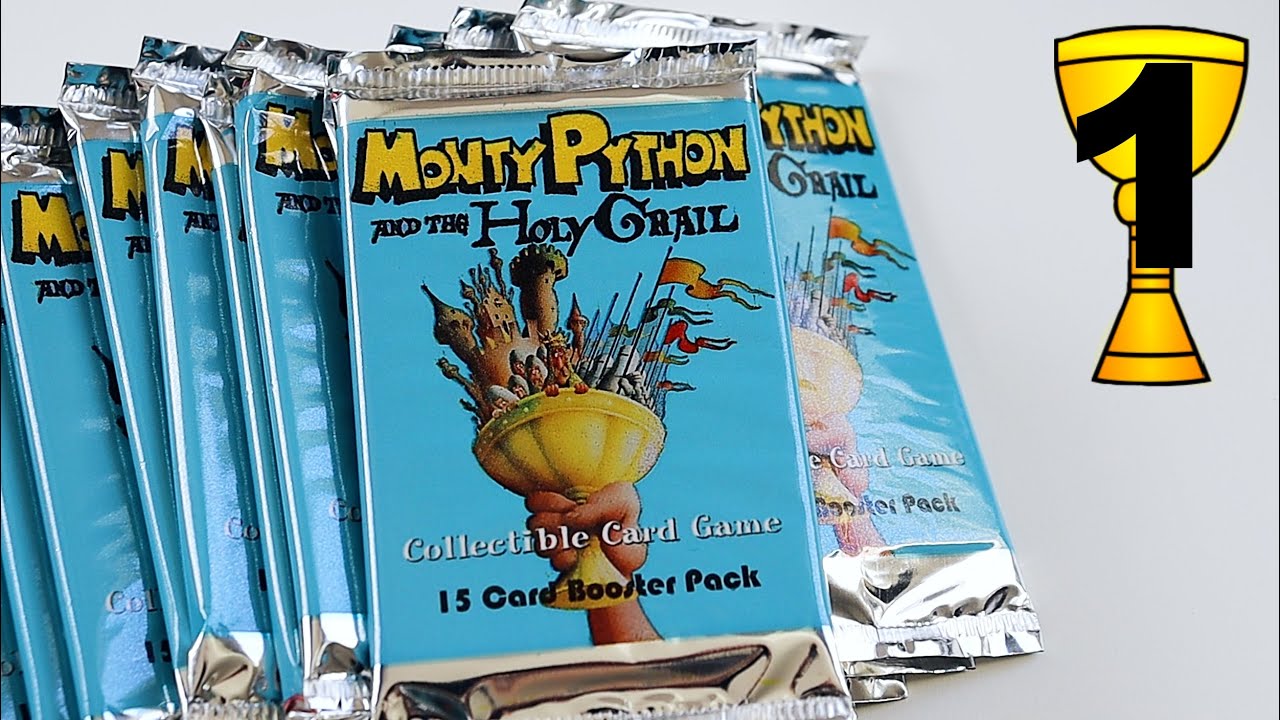 Monty Python And The Holy Grail CCG (1996): Booster Box Overview + 12x ...