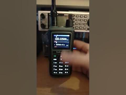 Radioddity GC-5 dual band HT on Allstar - YouTube