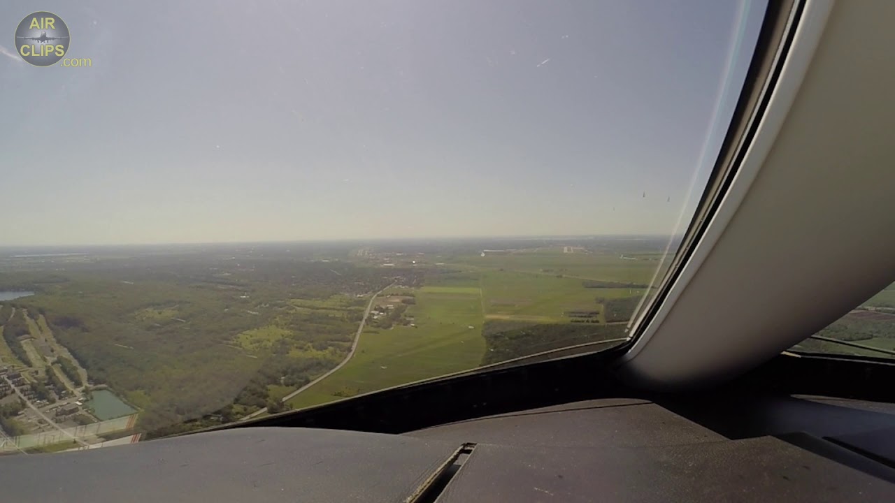 Best Seat in the House! Nolinor Learjet 45 Cockpit Landing in St ...