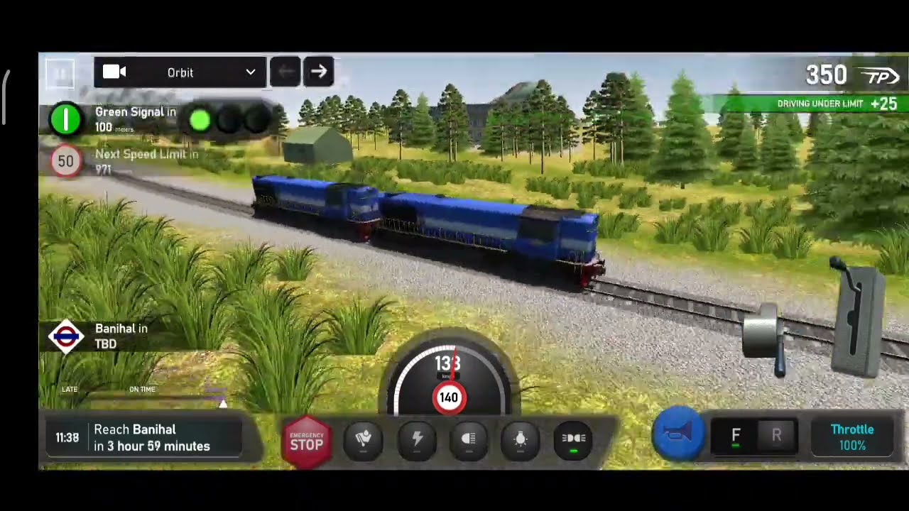 WDM 3D Double engine speed test🔥|| Indian train Speed Test🔥|| #ant_yt # ...