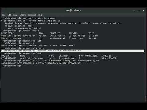 Redhat Podman 소개 - YouTube
