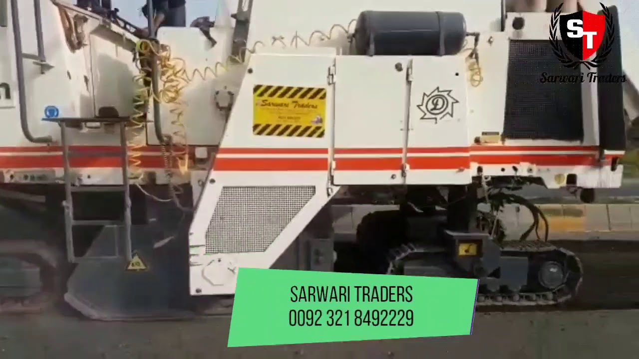 Wirtgen w2000 Asphalt Milling Machine - YouTube
