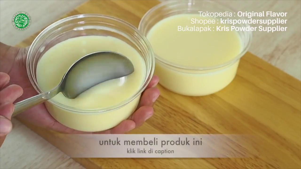 DURIAN SILKY PUDDING - YouTube