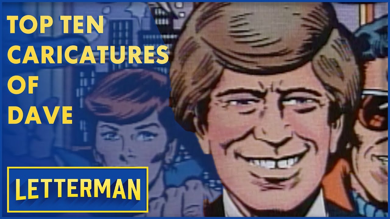 Karikatur Av David Letterman