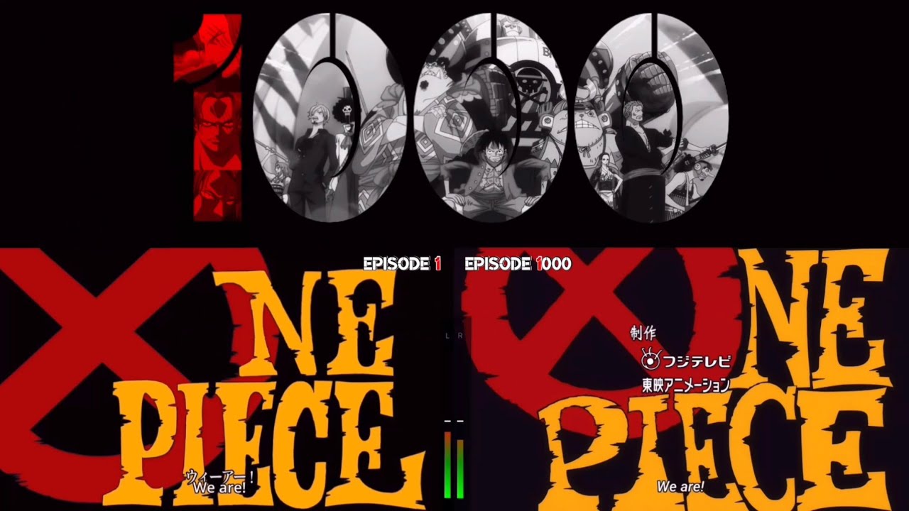 One Piece Episode 1 Episode 1000 - YouTube