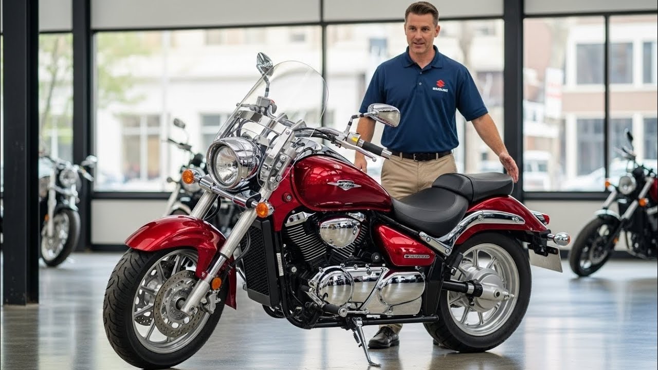 NEW Suzuki Boulevard C50 (2026) – First Look, Features, Sound & Full ...