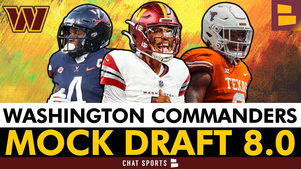 Washington Commanders 7-Round Mock Draft | Commanders Take BEST VALUE ...