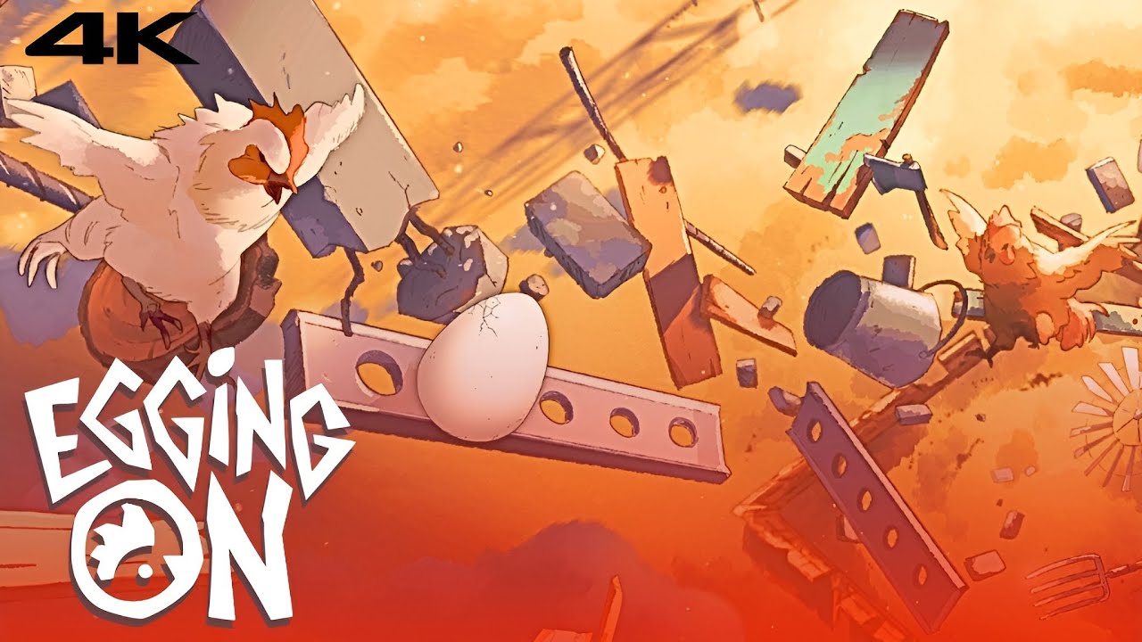 EGGING ON Gameplay Walkthrough No Commentary FULL GAME (4K) | Chapter ...