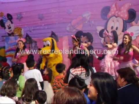 SHOW INFANTIL DE MICKY MOUSE Y SUS AMIGOS CON RECREOLANDIA - LIMA -PERU ...