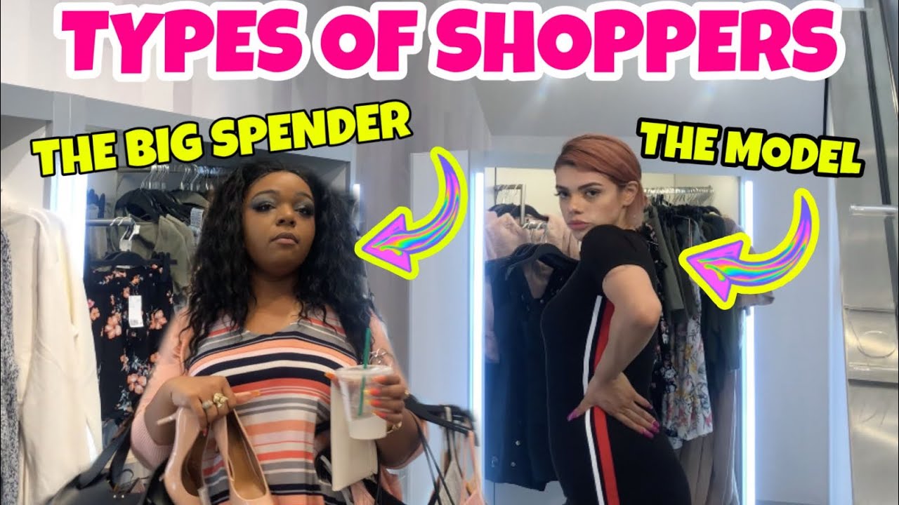 The Different types of #Shoppers - YouTube