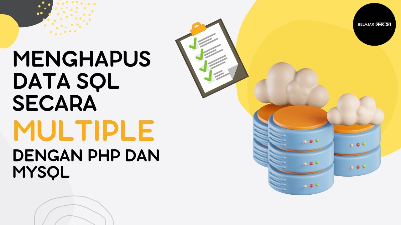 Membuat Multiple Delete Menggunakan Php Mysql Dan Javascript Youtube 0765
