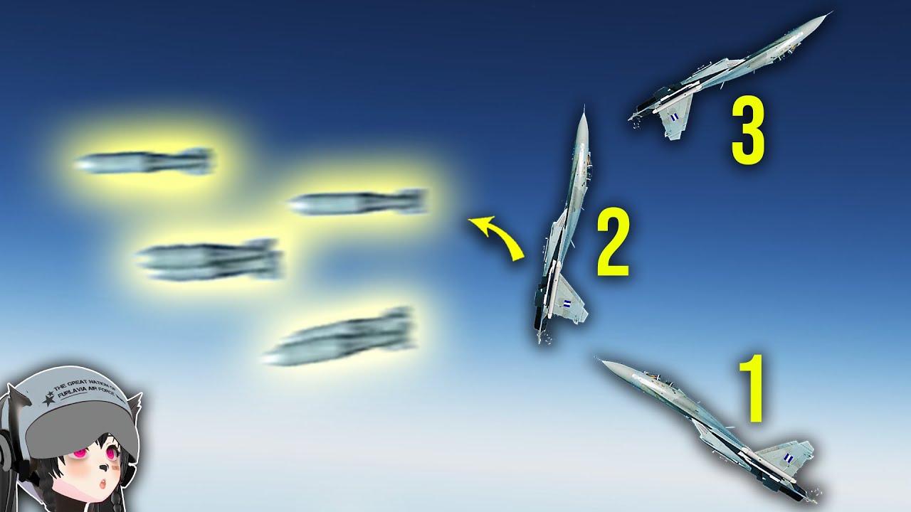 This Weird Bomb Drop Technique is Real and Effective, DCS World Toss ...