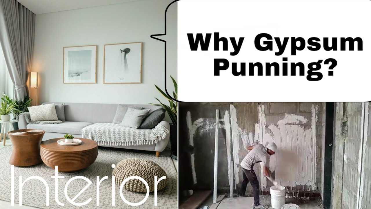 What is Gypsum Punning?What is Gypsum plaster?What are the Advantages ...