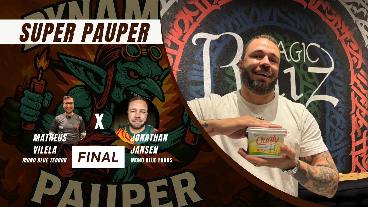Grande final do Super Pauper na Magic Raiz!! Partida entre Mono Blue ...