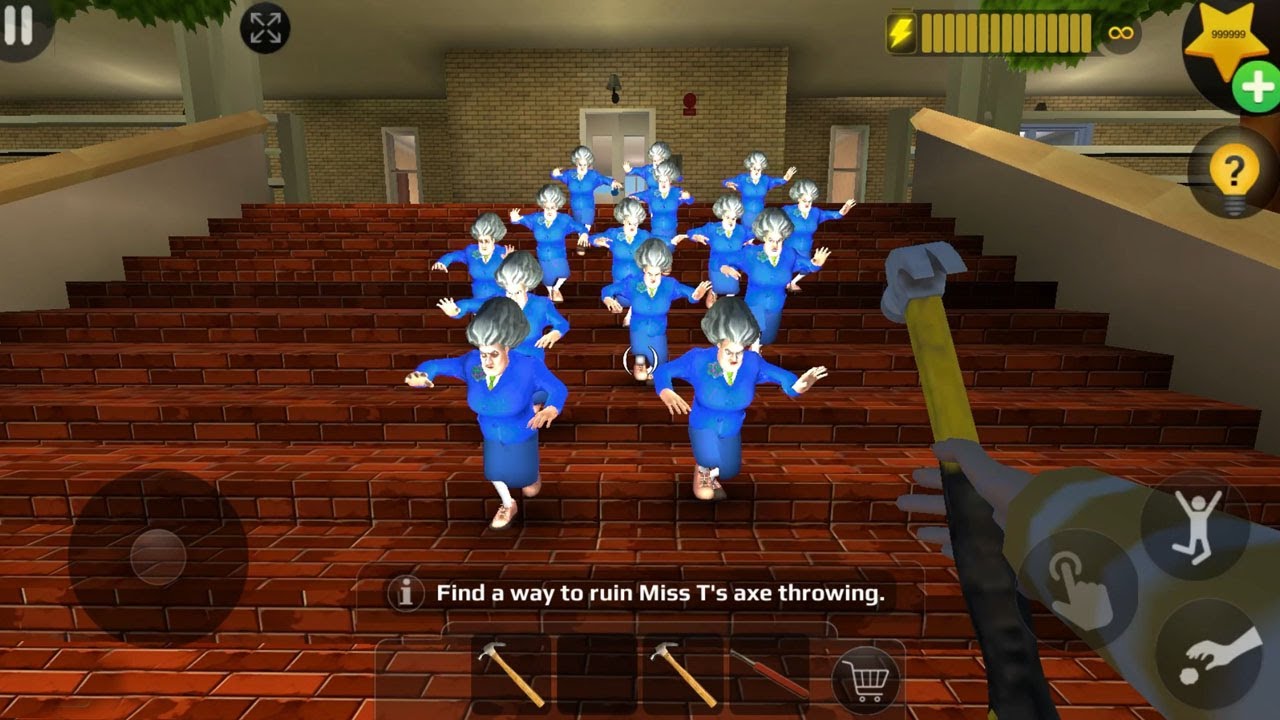 Miss T Tiny Clone Attacks Tani in Funny Chapter 😂😂 | Android/iOS Gameplay - YouTube