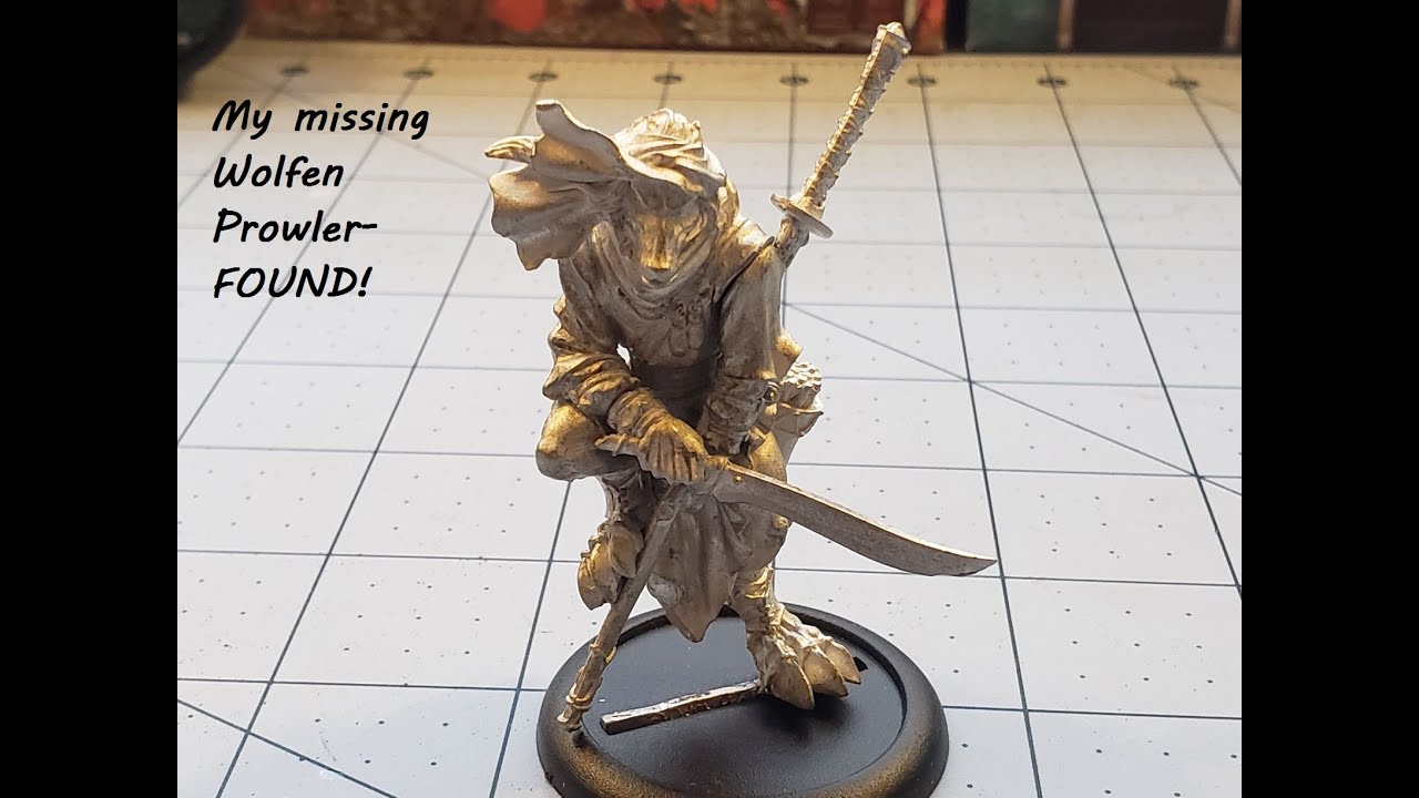 Miniature of the Moment- Rackham's Wolfen Prowler! - YouTube