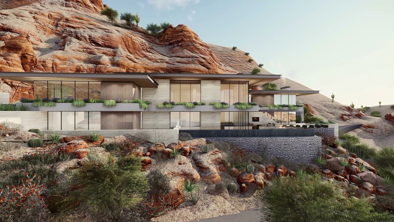 Red Rock Estate - Paradise Valley - YouTube